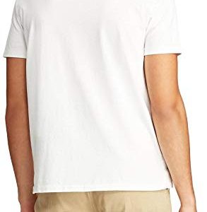 Polo Ralph Lauren Mens Crew Neck Big Pony T-Shirt (M, White)