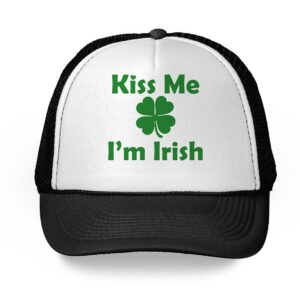 Awkward Styles Irish St. Patrick's Day Hat Proud Irish Trucker Hat Baseball Caps Kiss Me I'm Irish Hat