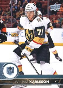 2017-18 upper deck series 2 #433 william karlsson vegas golden knights hockey card