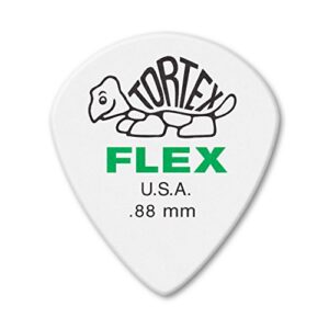 jim dunlop tortex flex jazz iii xl .88mm 12 pack guitar picks (466p.88)