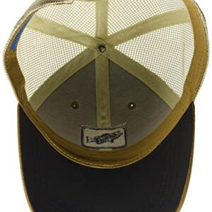 Costa XL Trucker Hat, Bass, Working Brown + Stone