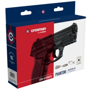 Crosman Phantom P10KT CO2-Powered Semi-Auto BB Air Pistol Kit