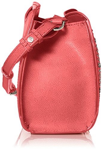 Calvin Klein womens Calvin Klein Clementine Mercury Leather & Celestial Stud Embellished Crossbody, rose quartz, One Size