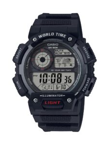 casio men's ae-1400wh-1avcf classic digital display quartz black watch