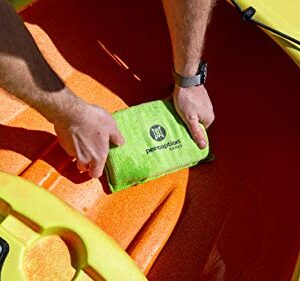 Perception Kayak Sponge | Kayaking Water Absorbing Sponge | Absorbs up to 1 Liter, Yellow, One Size