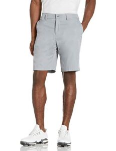 pro spin 3.0 performance 10" golf shorts with active waistband (size 30 - 44 big & tall), sleet, 34