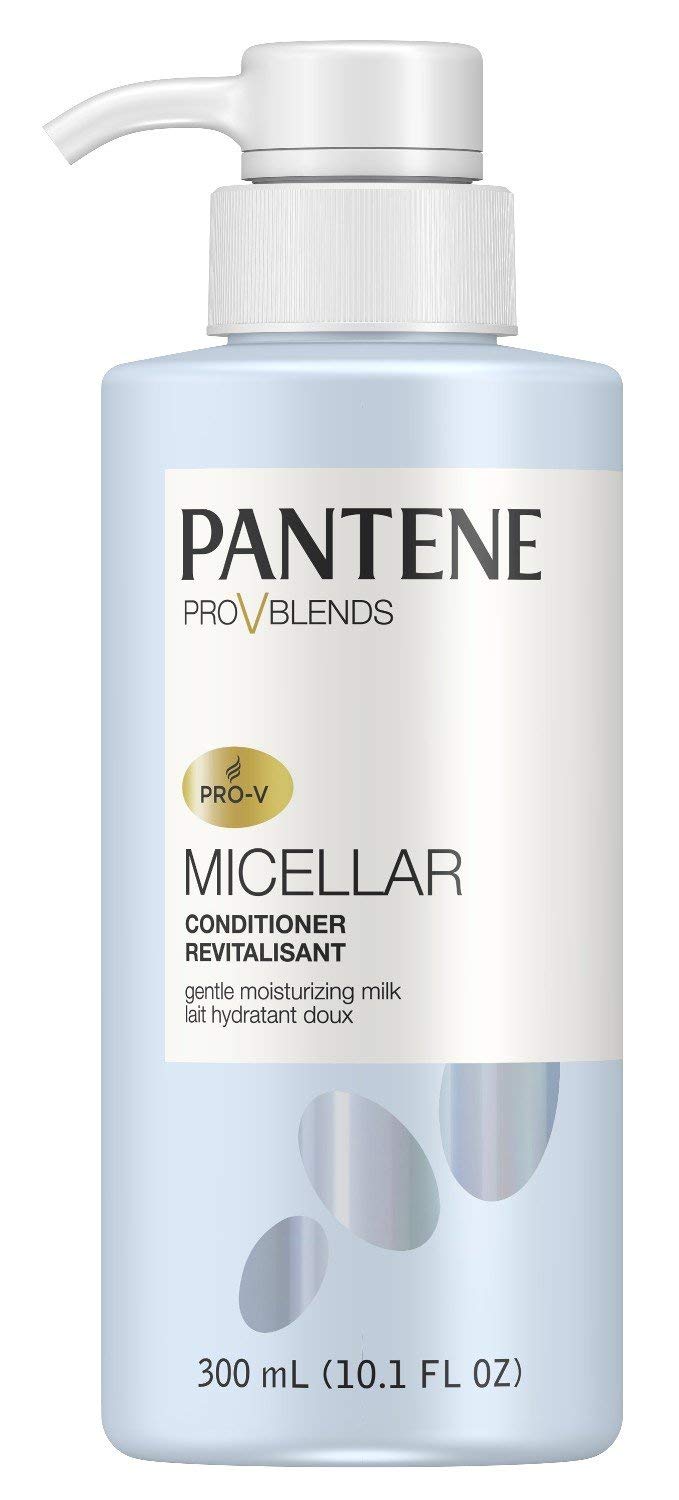 Pantene Conditioner Micellar Gentle 10.1 Ounce Pump (300ml) (2 Pack)