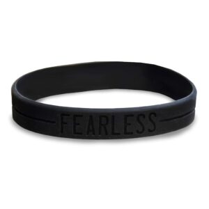 lifebeats fearless silicone bracelet