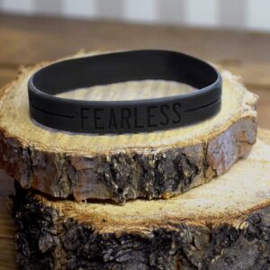 Lifebeats Fearless Silicone Bracelet