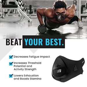 TRAININGMASK 3.0 - Elevation Training Mask 3.0 - Stamina, Performance, Altitude Running Mask, Clinically Proven & Patented (Medium)