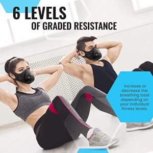 TRAININGMASK 3.0 - Elevation Training Mask 3.0 - Stamina, Performance, Altitude Running Mask, Clinically Proven & Patented (Medium)