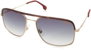 carrera ca152/s square sunglasses, gold, 60 mm