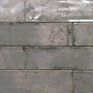 3x12 Palermo Collection Smoke Gray Glazed Ceramic Tile Backsplash Wall Bath (1SF, 4pcs)