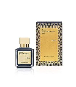 maison francis kurkdjian oud for unisex extrait de parfum, 2.4 ounce/70ml