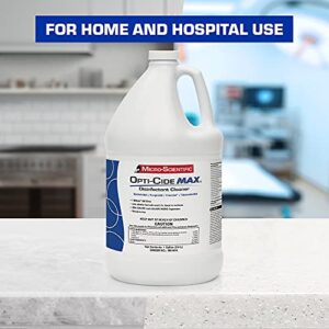 Micro-Scientific M60035 Opti-Cide Max Disinfectant Cleaner and Sanitizer, 1 gallon