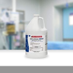 Micro-Scientific M60035 Opti-Cide Max Disinfectant Cleaner and Sanitizer, 1 gallon