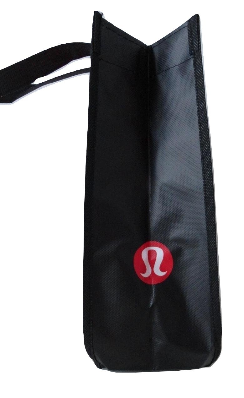 Lululemon Small Reusable Tote Gym Bag (This is Yoga, Red)