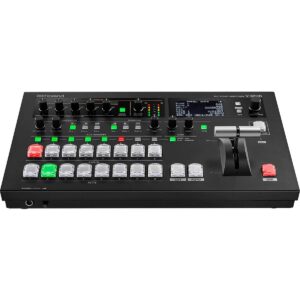 roland v-60hd hd plug-n-play video switcher with audio for live event and streaming