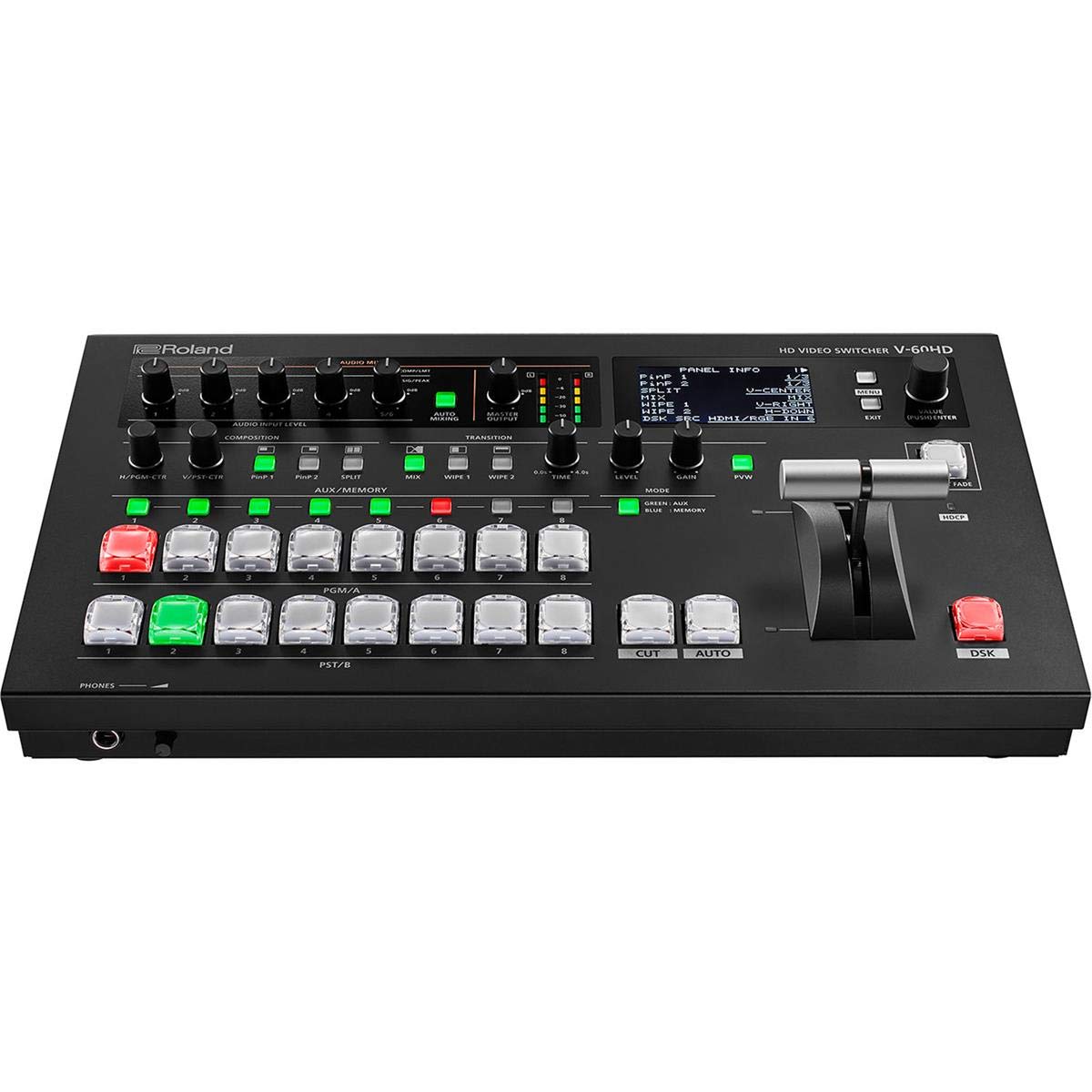 Roland V-60HD HD Plug-n-Play Video Switcher with Audio for Live Event and Streaming