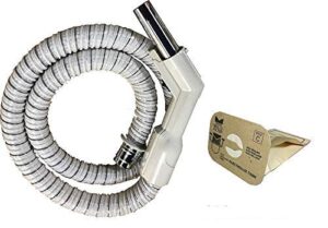 replacement hose designed to fit electrolux hose with metal machine end, includes 24 c bags