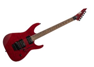 esp ltd m-200fm - see thru red