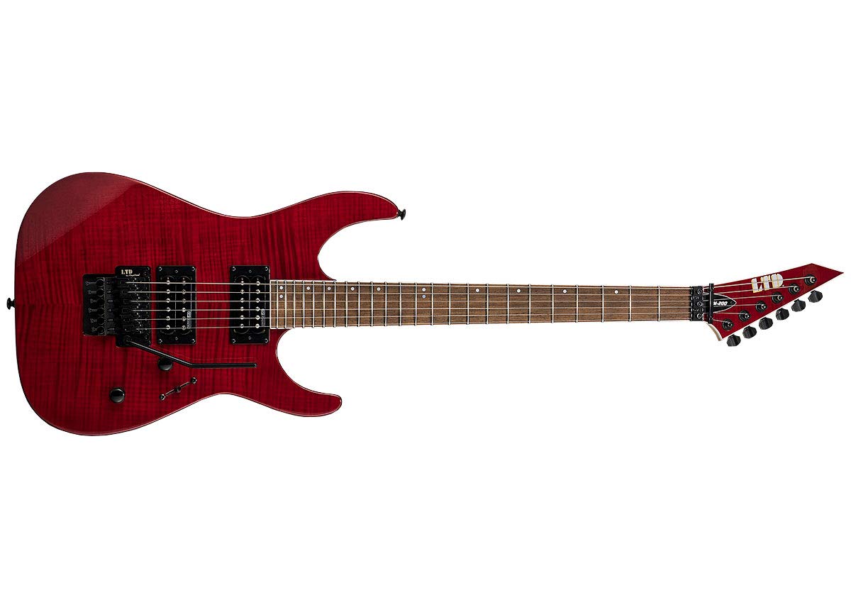 ESP LTD M-200FM - See Thru Red