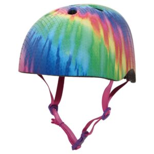 krash girls bike helmet, free spirit tye dye