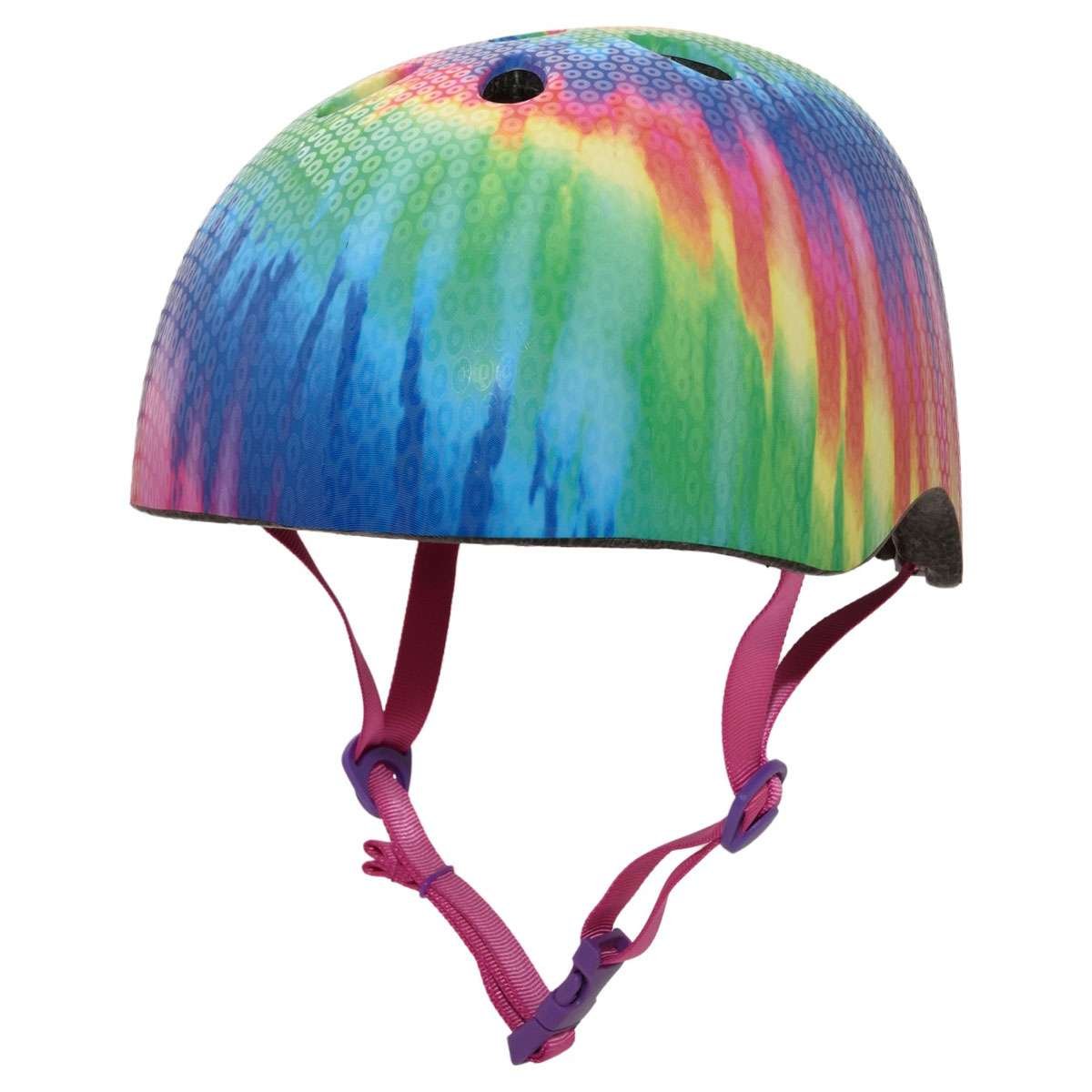 Krash Girls Bike Helmet, Free Spirit Tye Dye