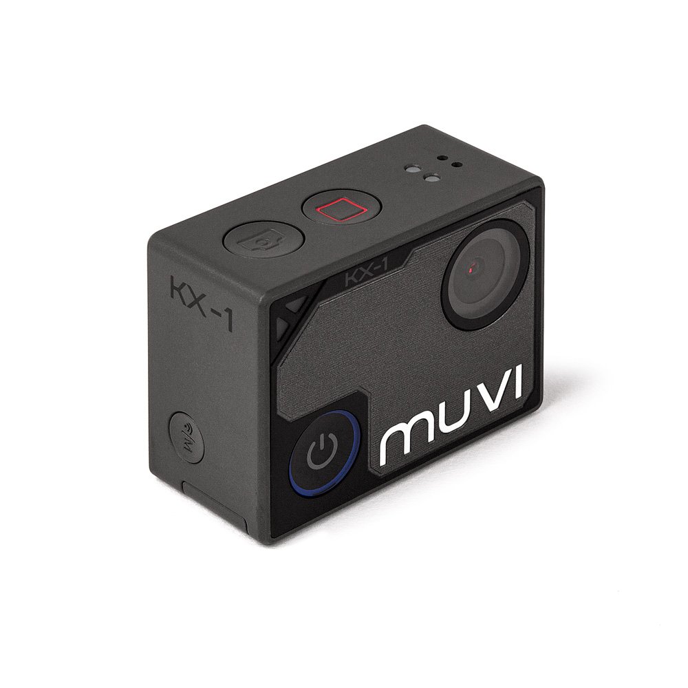 Veho Muvi KX-1 Action Camera | KX-Series | Handsfree Camcorder | WiFi | 4k Action Cam | 12MP Photo | Waterproof Housing (VCC-008-KX1)