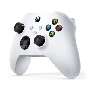 MODDEDZONE Custom MODDED Wireless Controller for Xbox One S/X and PC - With Unique Smart Mods - Best For First Person Shooter Games - Handcrafted by Experts in USA with Unique Design (White)