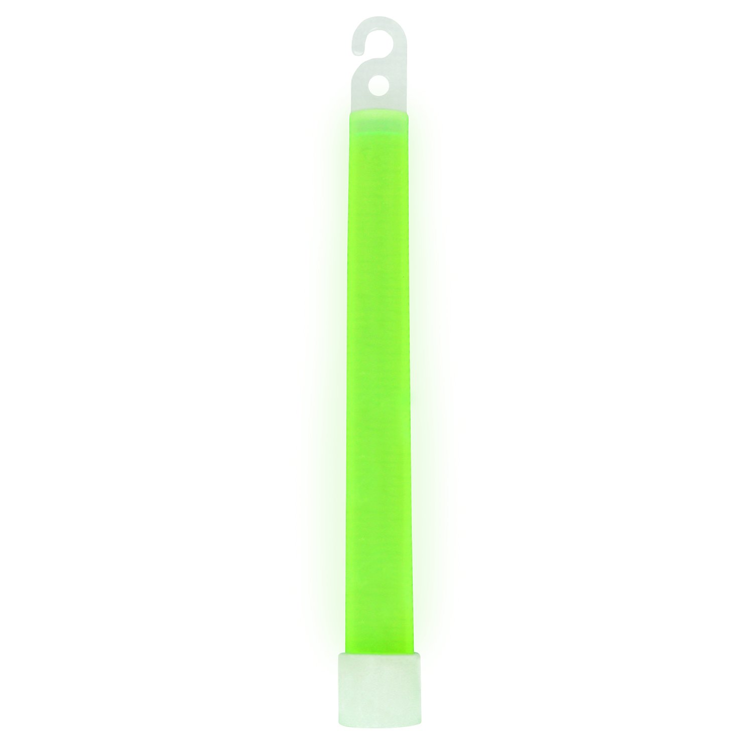 MediTac Green Glow Stick - Bright 6" Snap Sticks with 12 Hour Duration (24 Pack)