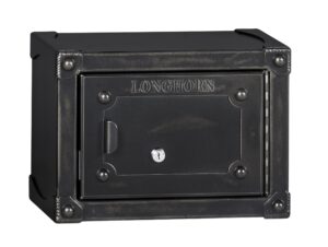 longhorn gun safe by rhino metals, lsb1014 home & office security safe, cabinet safe with key lock, 30 minutes fire protection, 30lbs