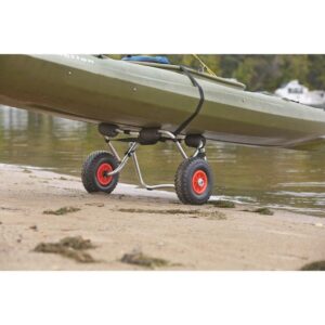 Guide Gear Kayak Canoe Carrier Trolley Cart Dolly Foldable for Carrying Kayaks, Canoes, Boats, Paddleboards, Float Mats