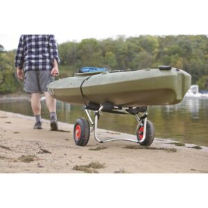 Guide Gear Kayak Canoe Carrier Trolley Cart Dolly Foldable for Carrying Kayaks, Canoes, Boats, Paddleboards, Float Mats