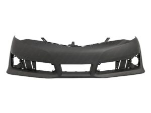 mbi auto - primered, front bumper cover fascia for 2012-2014 toyota camry se 12-14, to1000379