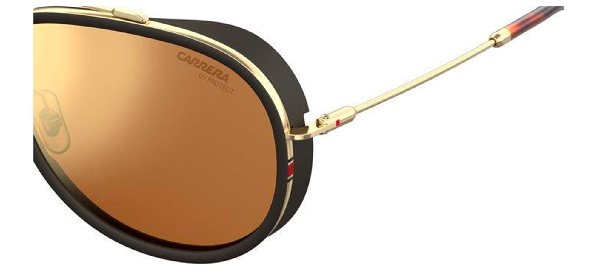 Carrera CA166/S Pilot Sunglasses, Gold, 59 mm