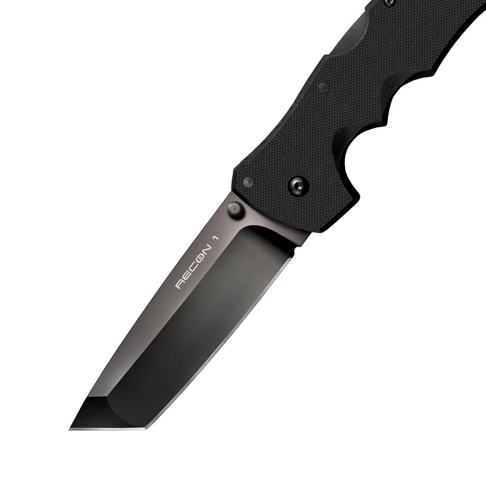 Cold Steel Recon 1 Series Tactical Folding Knife with Tri-Ad Lock and Pocket Clip - Made with Premium CPM-S35VN Steel, Tanto Plain Edge