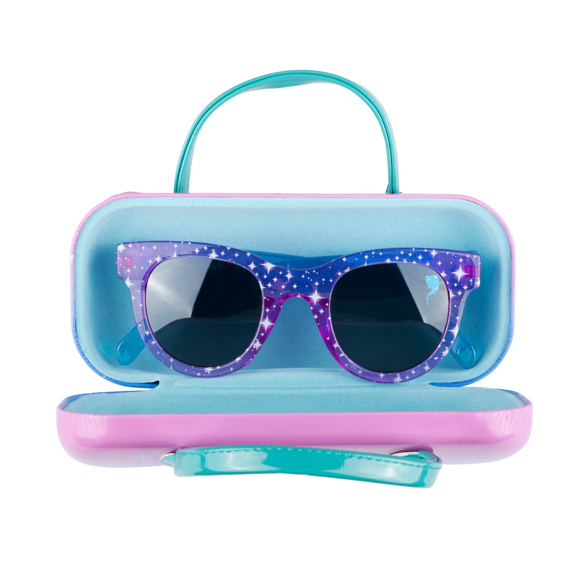 Frozen II Kids Sunglasses for Girls, Toddler Sunglasses with Kids Glasses Case (One Size, Frozen4) (Frozen6, One Size)