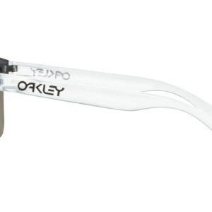 Oakley Frogskins Lite Sunglasses Matte Black/Matte Clear with Prizm Sapphire Lens 63mm