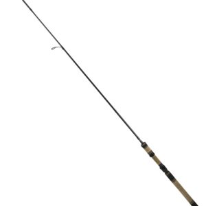 Okuma GSP-S-761L Guide Select Pro Trout Spinning Rod, 7'6" Length, 1 Piece, 2-6 lb Line Rate, 1/8-1/2 Ooz Lure Rate, Light Power, Black