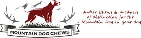 Mountain Dog Chews - Mammoth Split Elk Antler - Elk Antler Dog Chew - Grade A Premium - Organic - Made in USA - No Mess