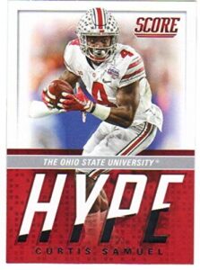 2017 panini score football hype #12 curtis samuel