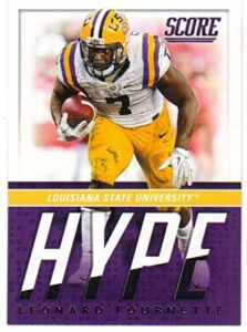 2017 panini score football hype #10 leonard fournette