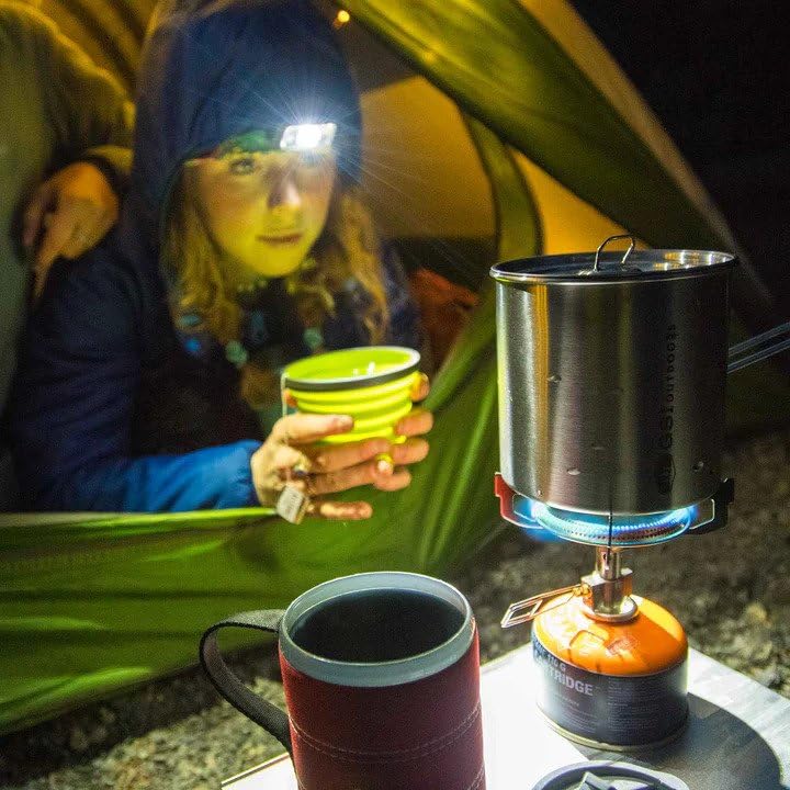 GSI Outdoors Glacier Camp Stove - High-output Stove for Larger Pots Car Camping and Base Camp