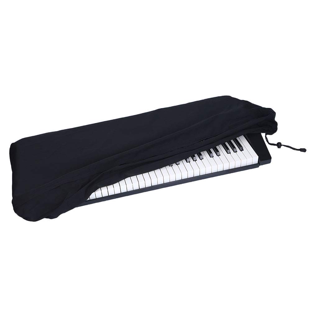 88 Keyboard Electronic Piano Keyboard Dust Cover, Waterproof Dust Proof 88 Keyboard Digital Piano Bags Cases Covers, Made of Polyester & Spandex with Built-In Bag Elastic Cord Locking Clasp