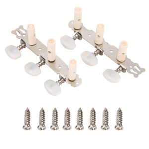 vgeby 6pcs guitar pegs, 3r 3l machine heads string tuning key pegs metal tuners for classic guitar classical guitar tuners classical guitar tuning machines classical guitar tuning