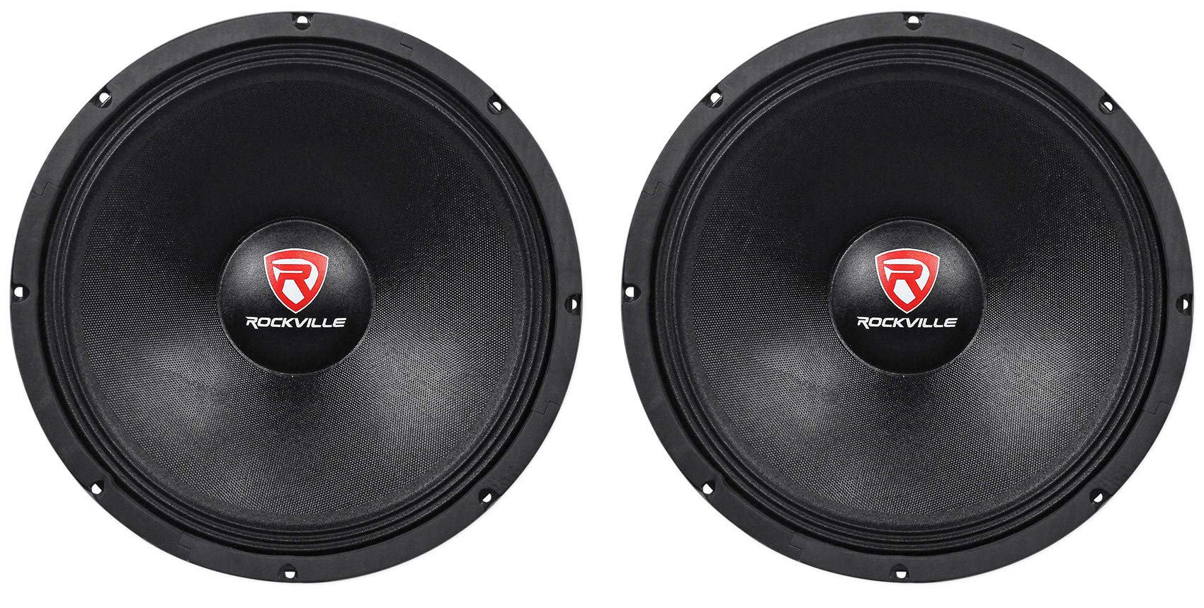 Rockville (2) RVW1500P8 3000w 15" Raw DJ Subwoofers 8 Ohm Subs 70OZ Magnet