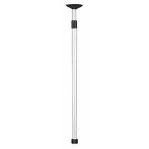 pactrade marine boat cover support poles adjustable - 34-inch to 60-inch (single) | aluminum adjustable boat cover poles for jon boat, pontoon, bimini top, tarp