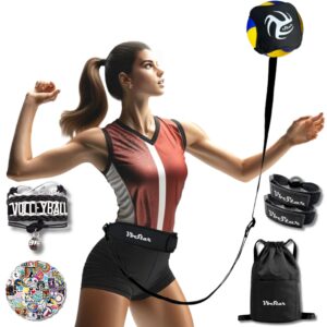 volleyball training kit - master serving, setting & spiking, suitable for beginners & pros