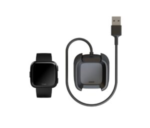 fitbit versa and versa lite retail charging cable